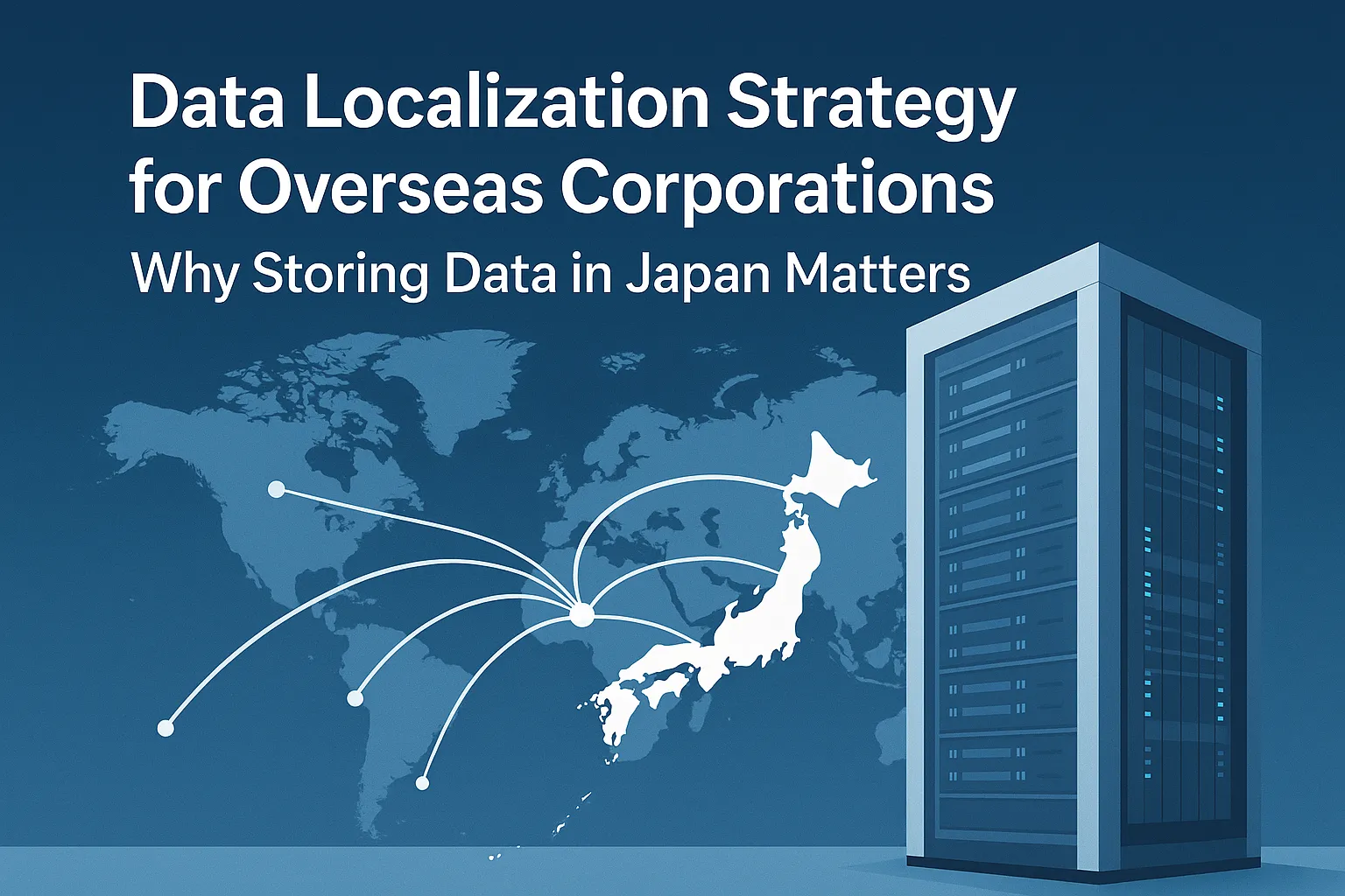 Data Localization Strategy for Overseas Corporations: Why Storing Data in Japan Matters